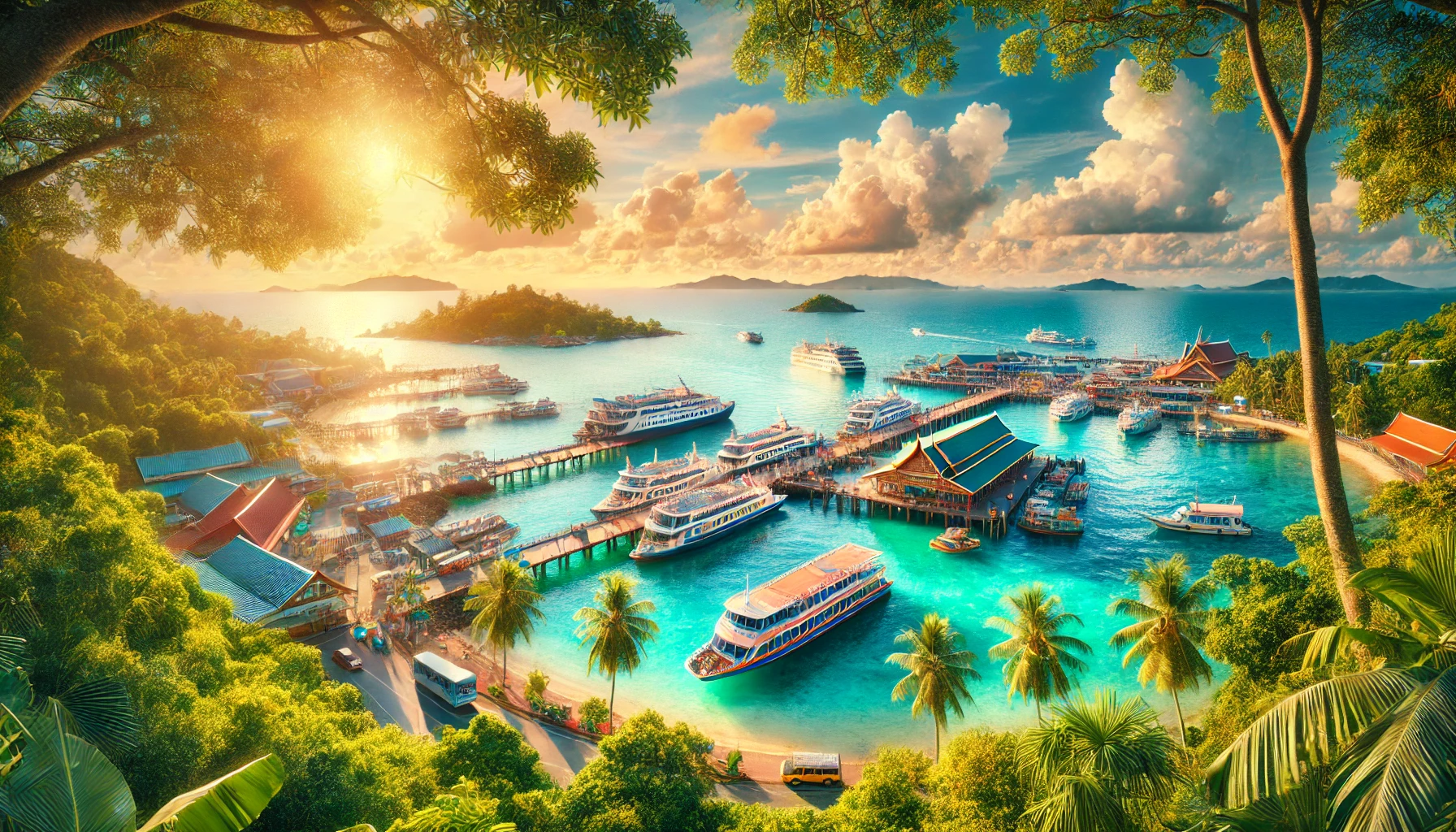 คู่มือที่ครอบคลุมสำหรับ Donsak Pier: ประตูสู่เกาะที่งดงามของไทย ...